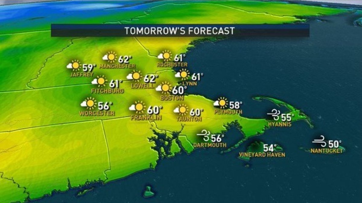Snow Will Be Distant Memory Sunday as Temperatures Reach 60s – NBC Boston