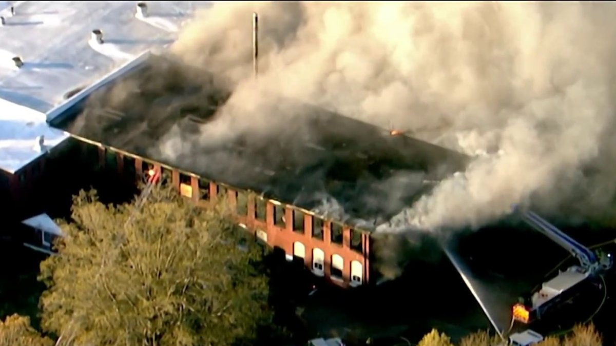 5-Alarm Fire Breaks Out in Norton – NBC Boston