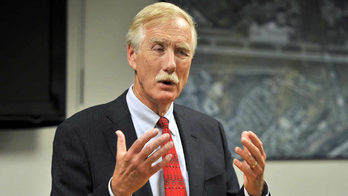 Angus King faces 3 challengers in Maine – NBC Boston