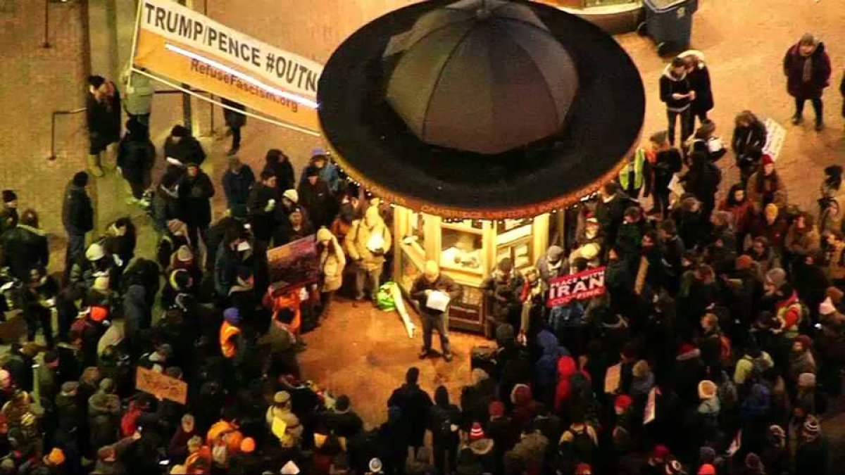 About 200 Rally to Call for Diplomacy Between US and Iran – NBC Boston