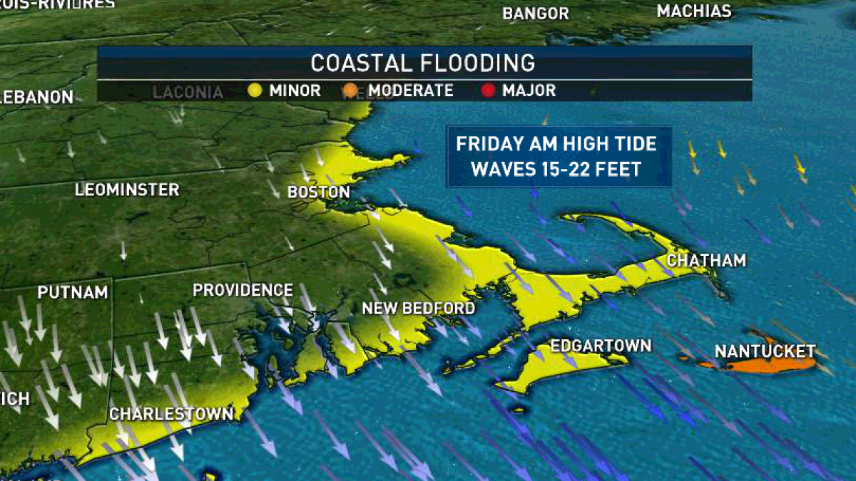 Ocean Storm to Bring Rain, Wind and Coastal Flooding – NBC Boston