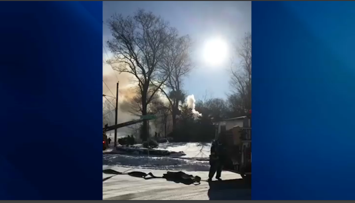 3-Alarm Fire In Franklin Destroys Building – NBC Boston