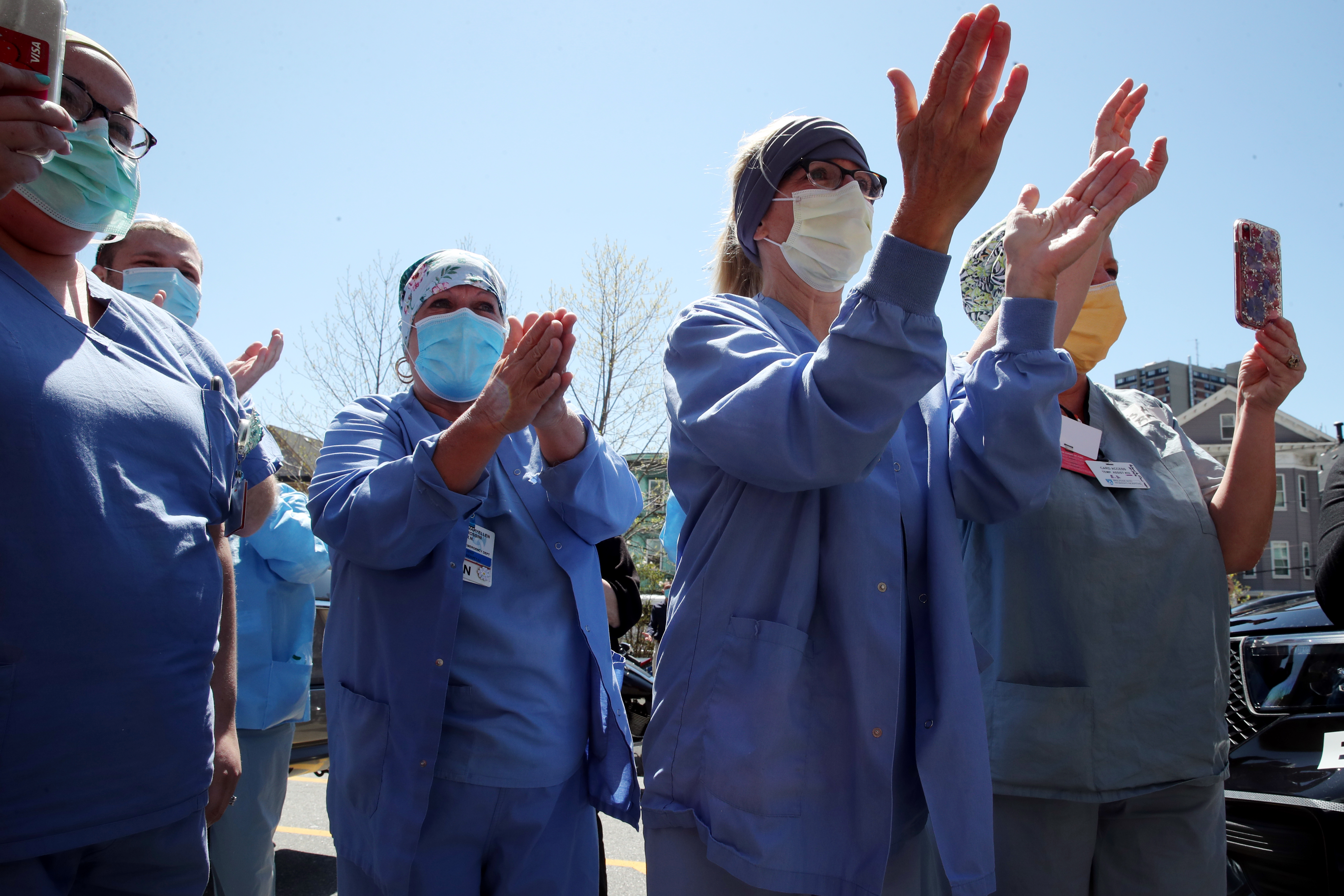 Parade Held to Honor Mount Auburn Hospital Nurses Amid Pandemic – NBC ...