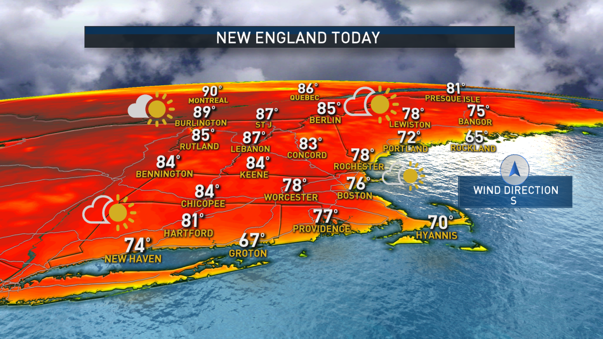 Hello, Humidity! Get Ready for Summer Weather This Week – NBC Boston