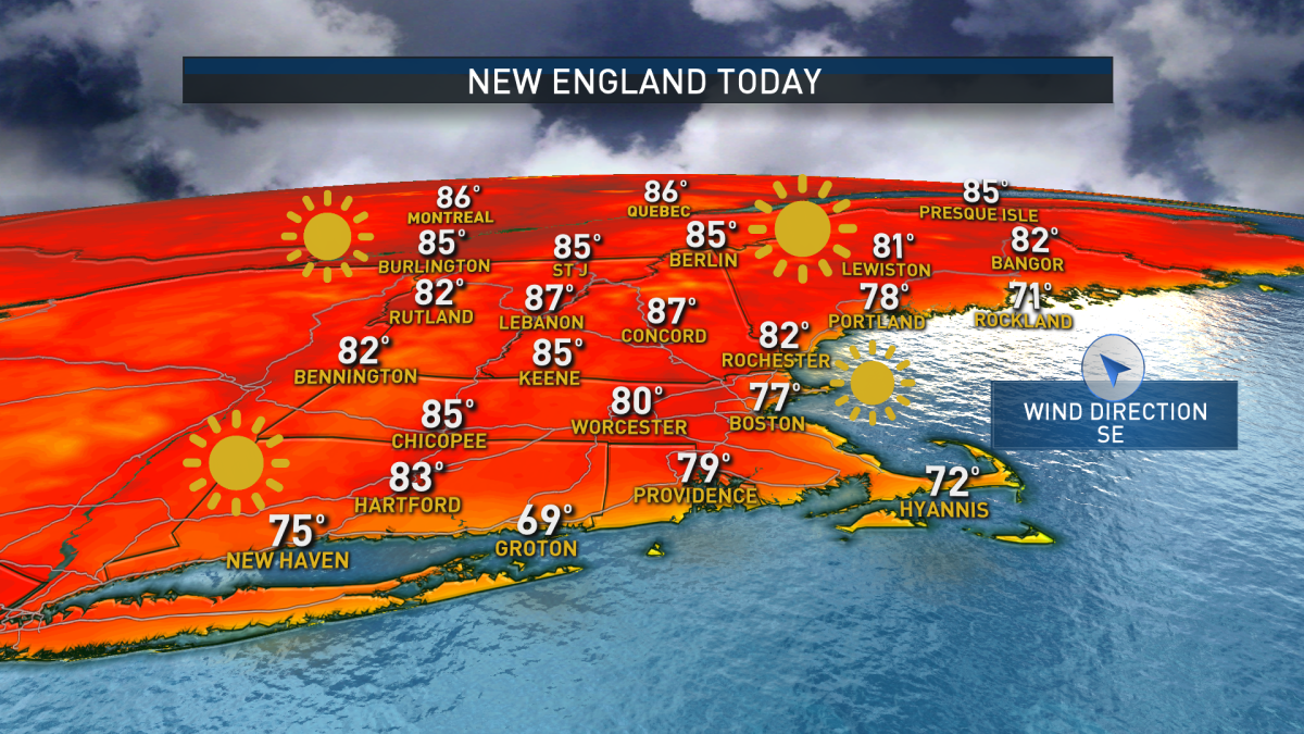 Heat Wave Hits Parts of New England – NBC Boston
