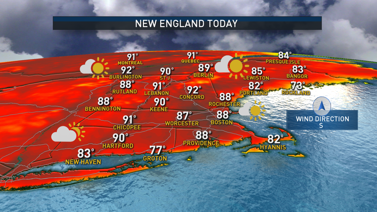 Heat Wave Continues For Parts of New England – NBC Boston