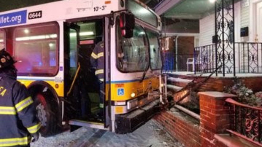 MBTA Bus Slides, Crashes Into Chelsea Home Amid Slippery Conditions ...