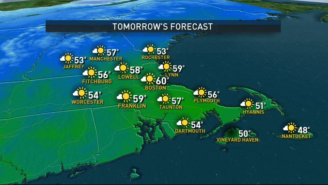 Monday Could Be Warmest Day of the Month – NBC Boston
