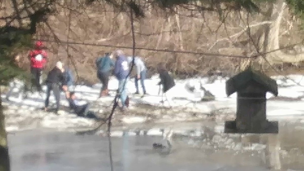 2 Teens Rescued After Falling Through Ice in Taunton – NBC Boston