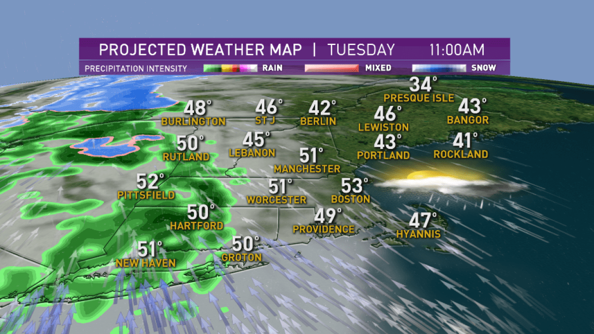 Ocean Storm to Bring Rain, Snow and Damaging Wind to Parts of New ...
