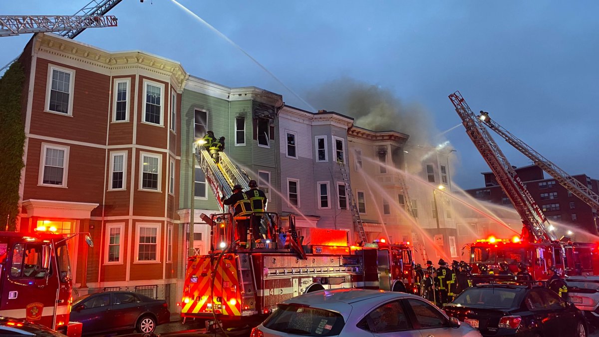 Massive Fire in South Boston Leaves Firefighters Injured, Families ...