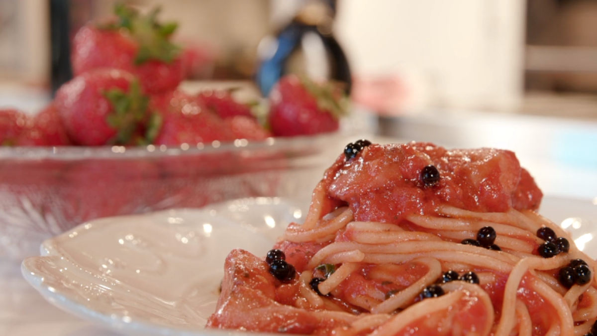 Hub Cooking Club: Strawberry Spaghetti – NBC Boston