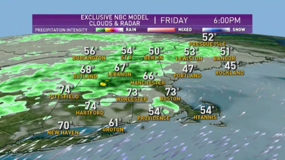 Severe Thunderstorms Possible Tornado Friday Nbc Boston
