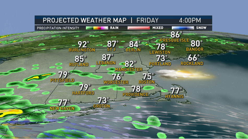 Dense Fog Gives Way to Hot, Humid Friday With Showers, Thunderstorms ...