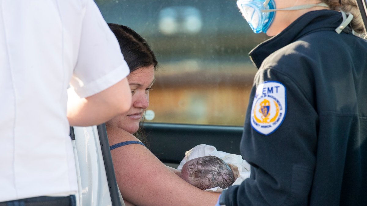 PHOTOS: Emergency Crews Help Deliver Baby – NBC Boston