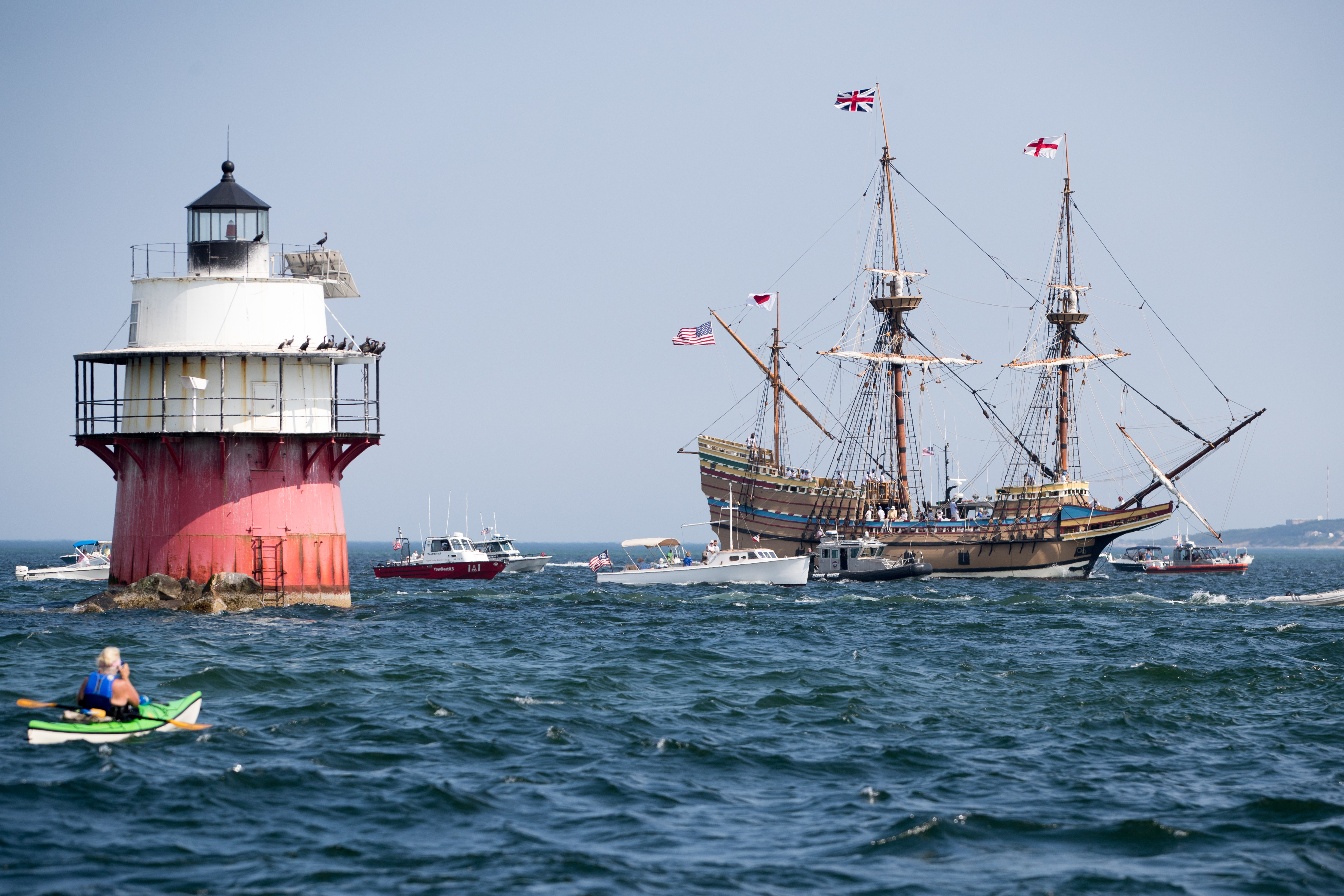 Mayflower II Returns to Plymouth to Much Fanfare – NBC Boston