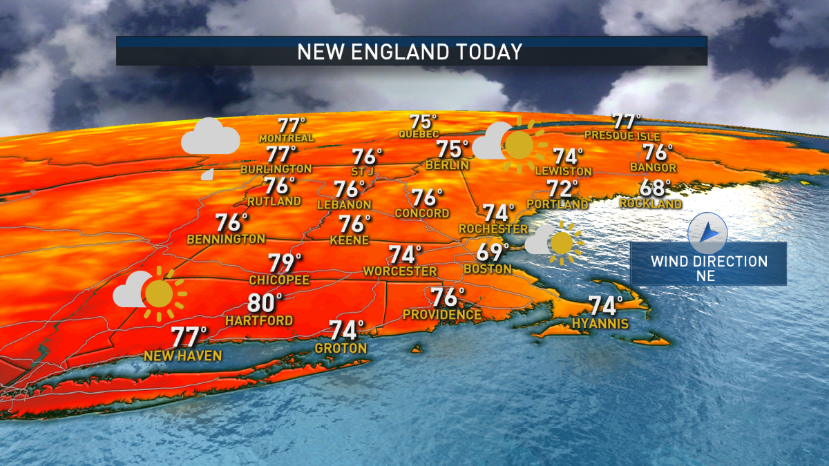 Cool, Cloudy Monday Ahead of Warm Up this Week – NBC Boston
