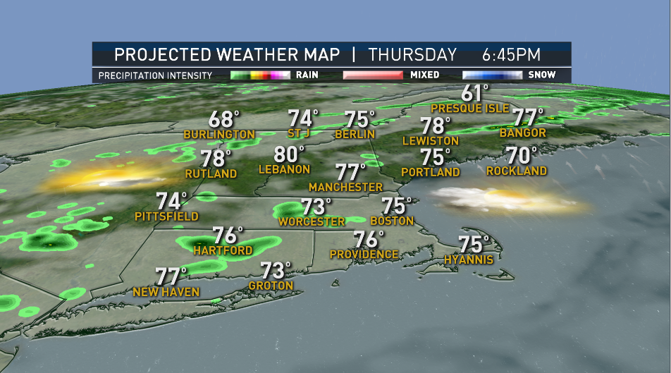 FIRST ALERT: Scattered Downpours, Thunder Could Cause Flash Flooding ...