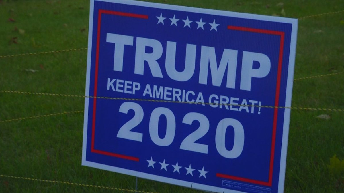 To Stop People Stealing His Trump Sign, Mass. Man Put Up an Electric ...
