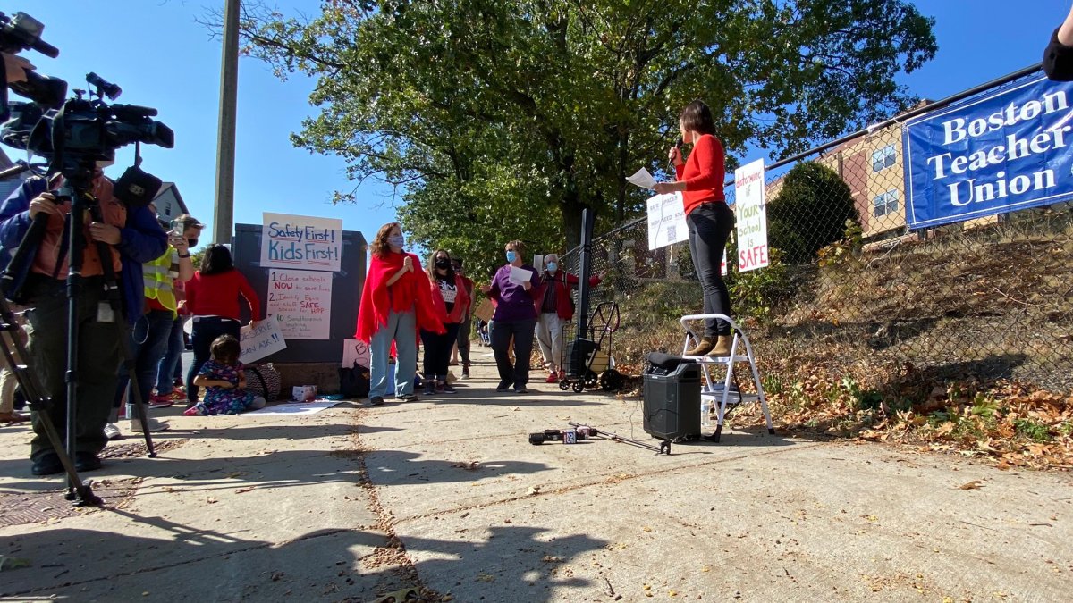 Boston Teachers Rally for Safer Schools – NBC Boston