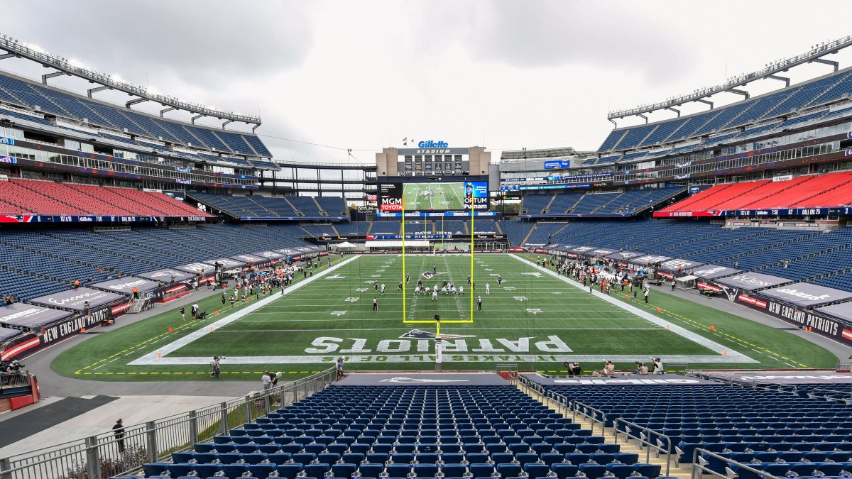 Gillette Stadium Officially Opens as 1st Mass COVID Vaccination Site in ...