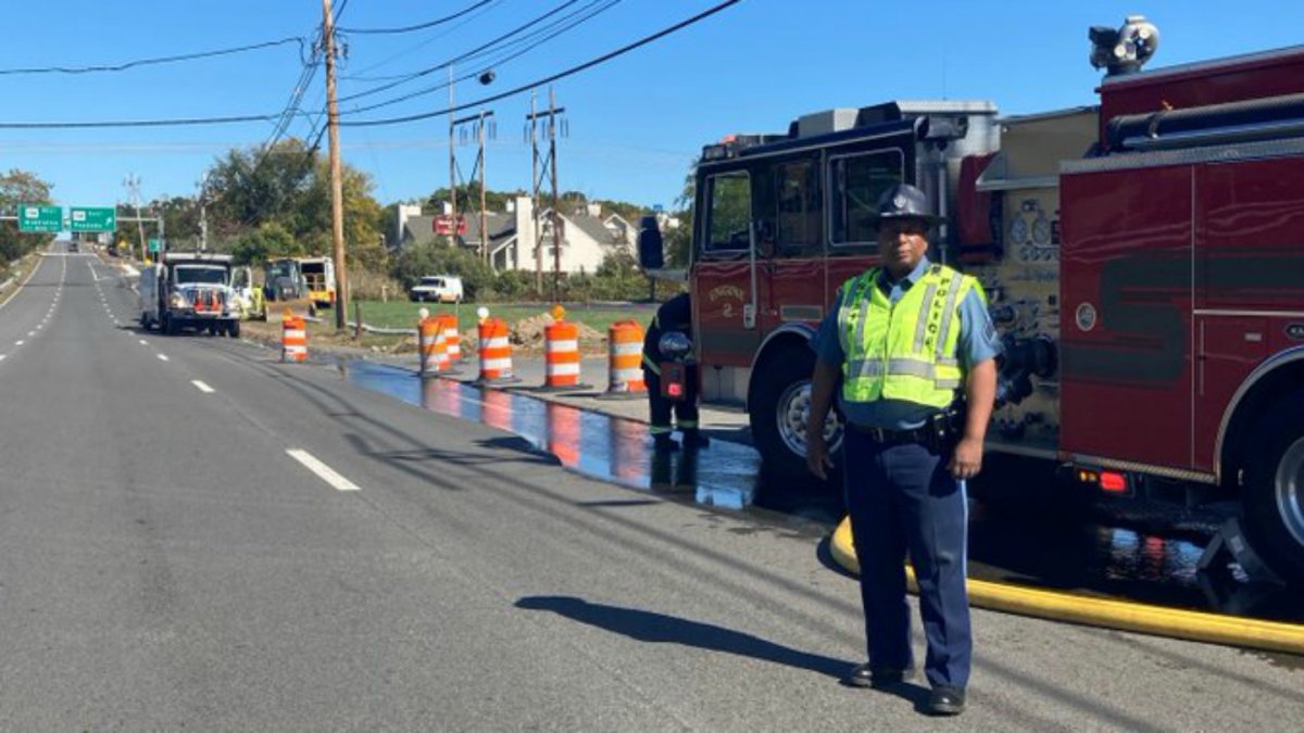 Route 1 North Shut Down, Businesses Evacuated Due to Ruptured Gas Line ...