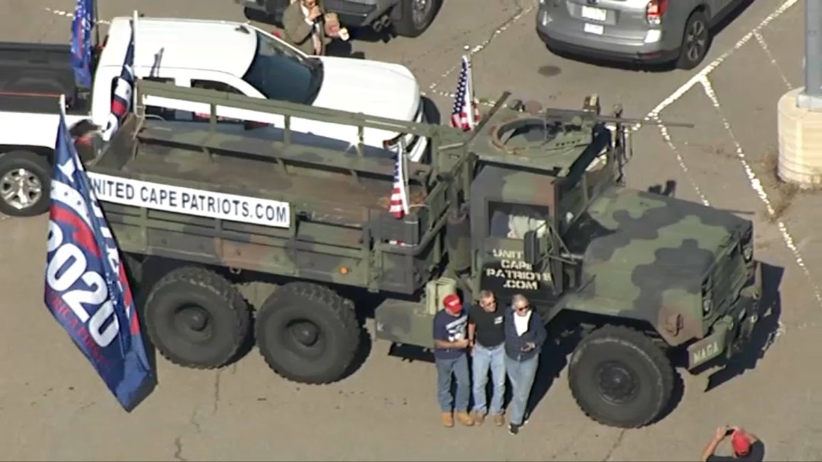 Trump Supporters Caravan From Mass. to NH in Show of Support for ...