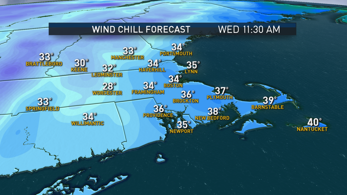 Cloudy, Chilly Wednesday Ahead of Weekend Storms – NBC Boston