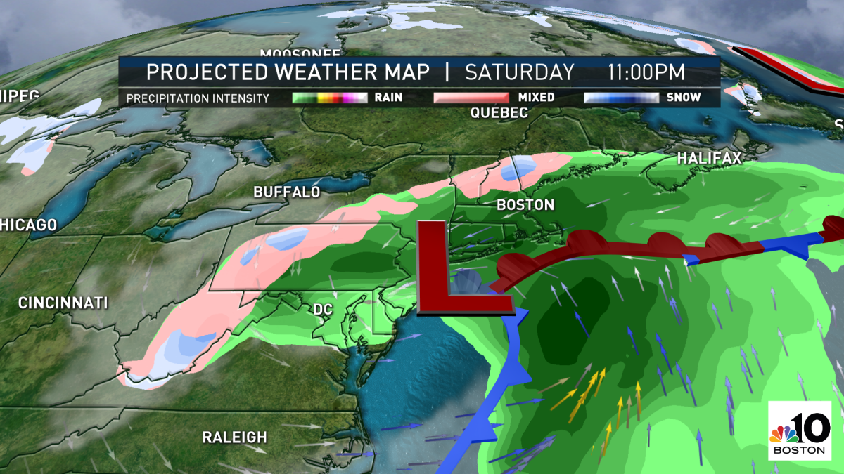 Wintry Wednesday a Precursor to Potential Weekend Snow – NBC Boston