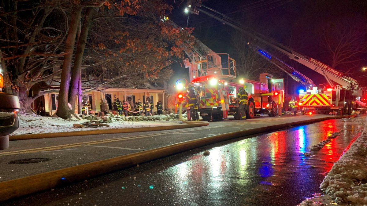 Lexington Firefighters Battle Blaze in Bitter Cold Temps – NBC Boston