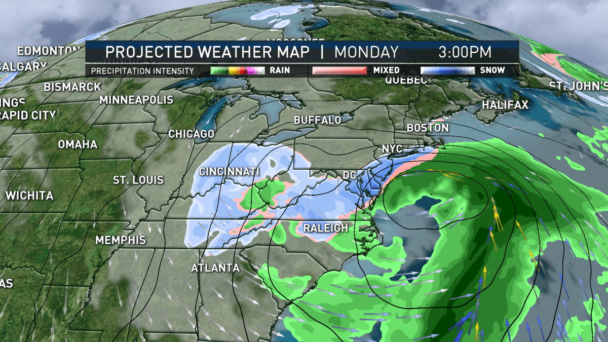 Winter Storm Next Week Could Drop Half a Foot of Snow or More – NBC Boston