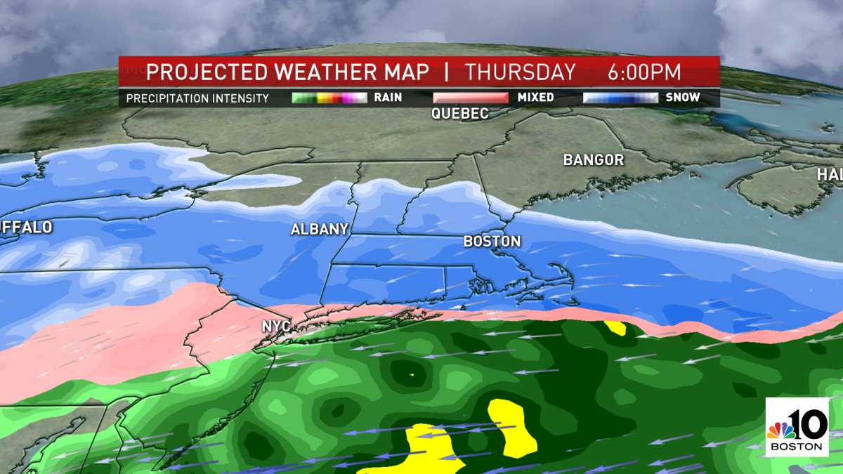 Incoming Cold Front Sets the Stage for Another Snow Storm – NBC Boston