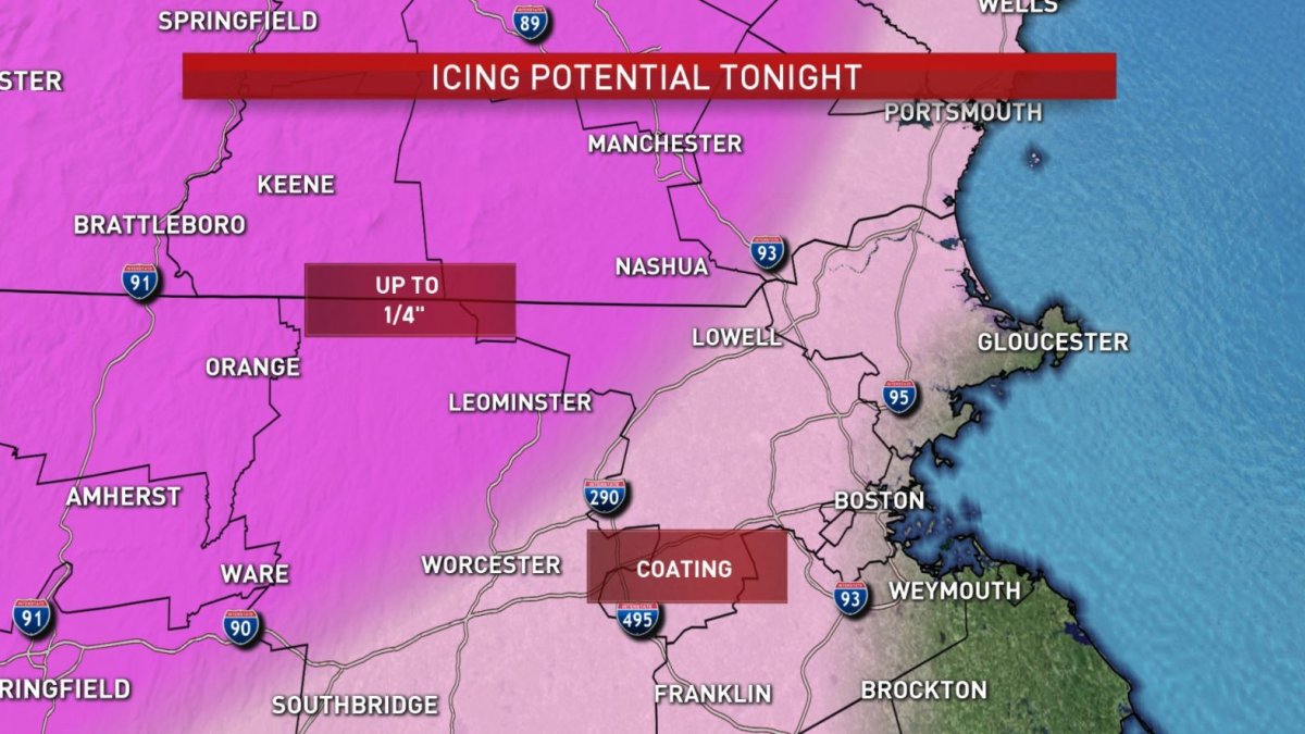 Significant Icing Overnight Into Tuesday With Freezing Rain, Sleet, and ...