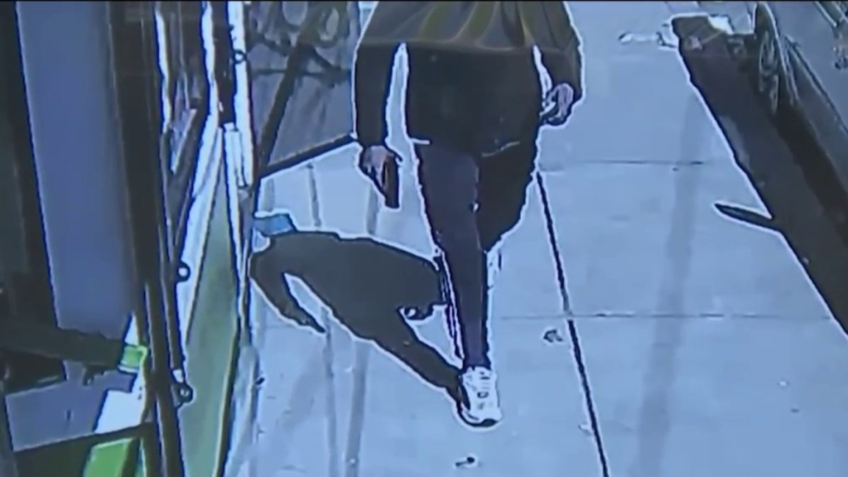 Surveillance Video Captures Chaos After Postal Truck Hit During Broad ...