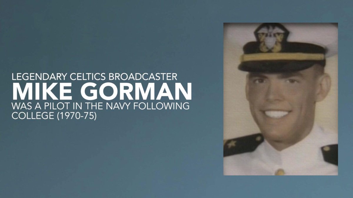 Celtics Voice Mike Gorman on His Time as a Pilot in the Navy – NBC Boston