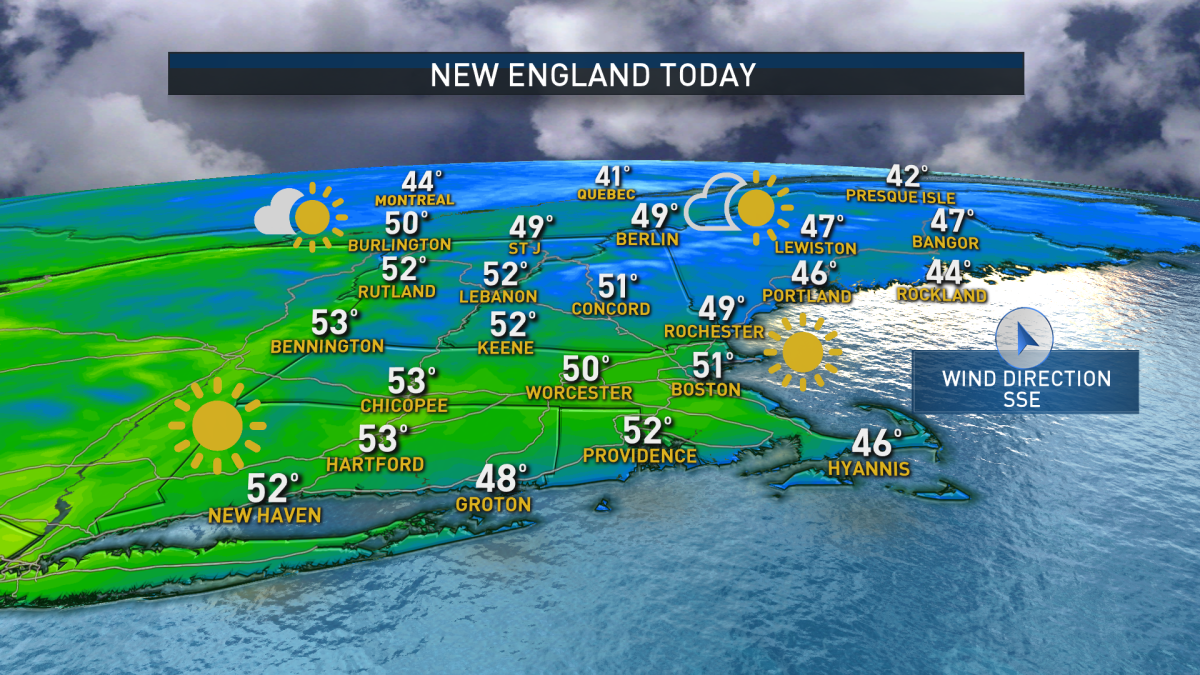High Temperatures Could Hit 70 in This Week’s Weather Forecast – NBC Boston
