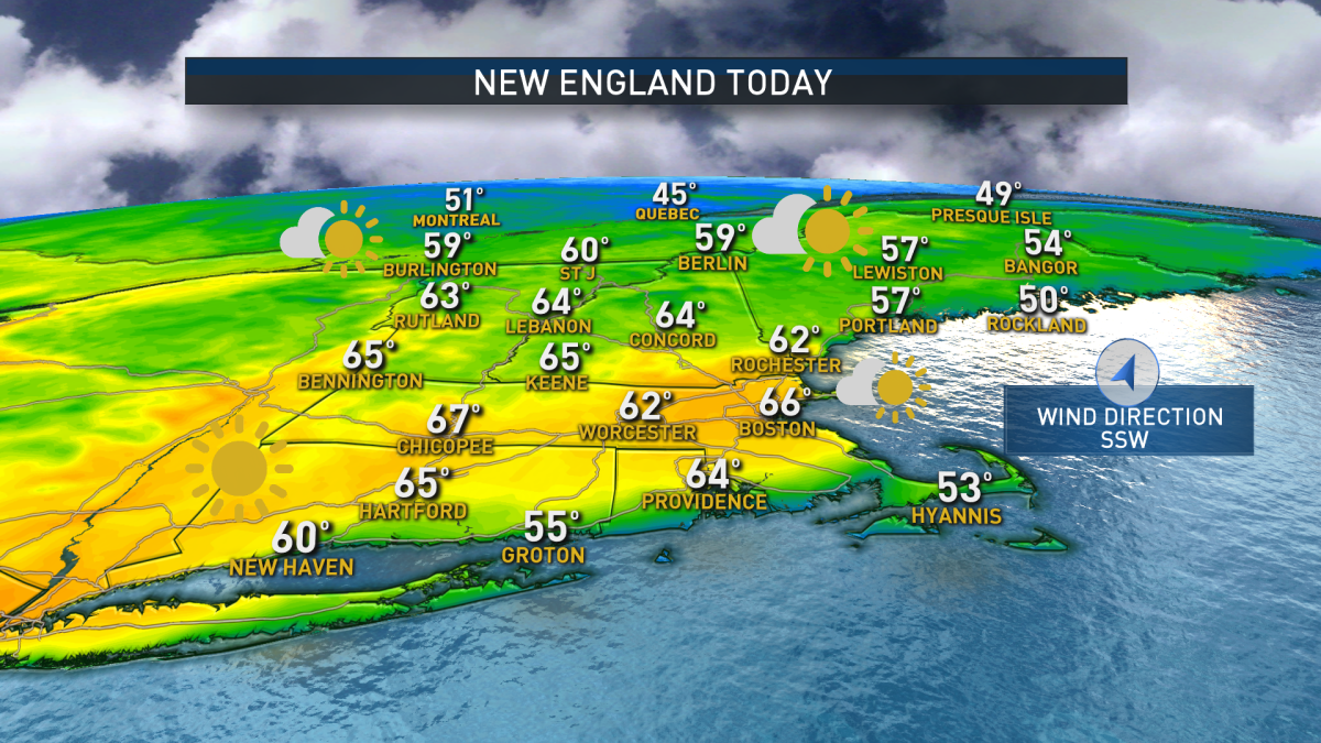 What’s the Weather Today in Massachusetts, New England: Potential ...