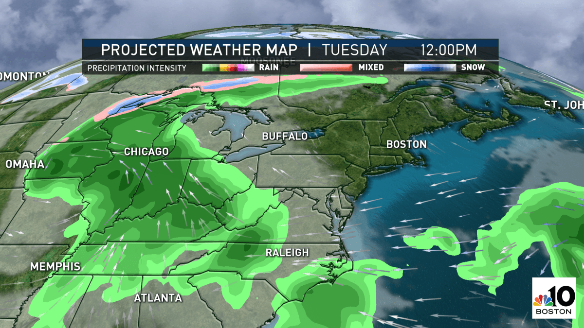 Wintry Wind Friday Before Spring Weather Moves in for a Stay – NBC Boston