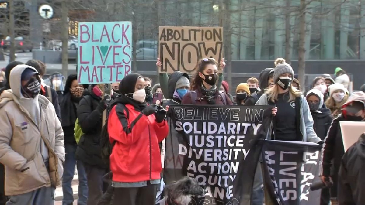 Protesters at Boston Rallies Call for Justice for George Floyd, Action ...