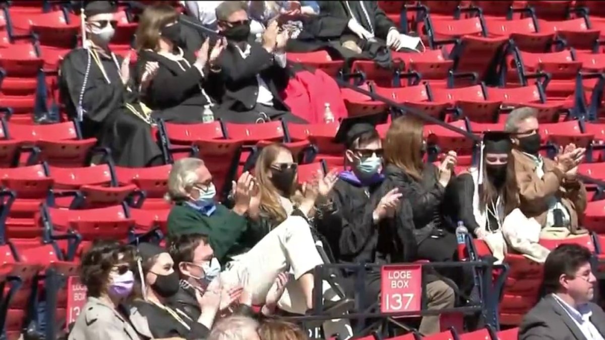 Bentley University Holds Graduation at Fenway Park – NBC Boston