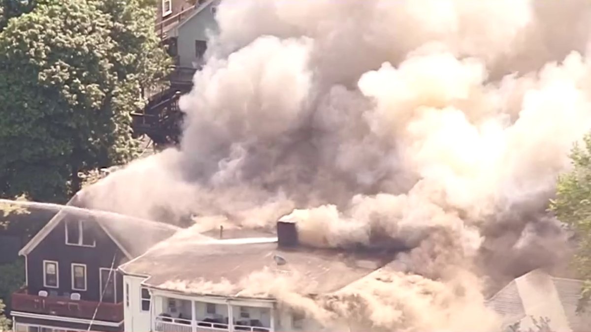 Crews Battle Large Fire in Revere – NBC Boston