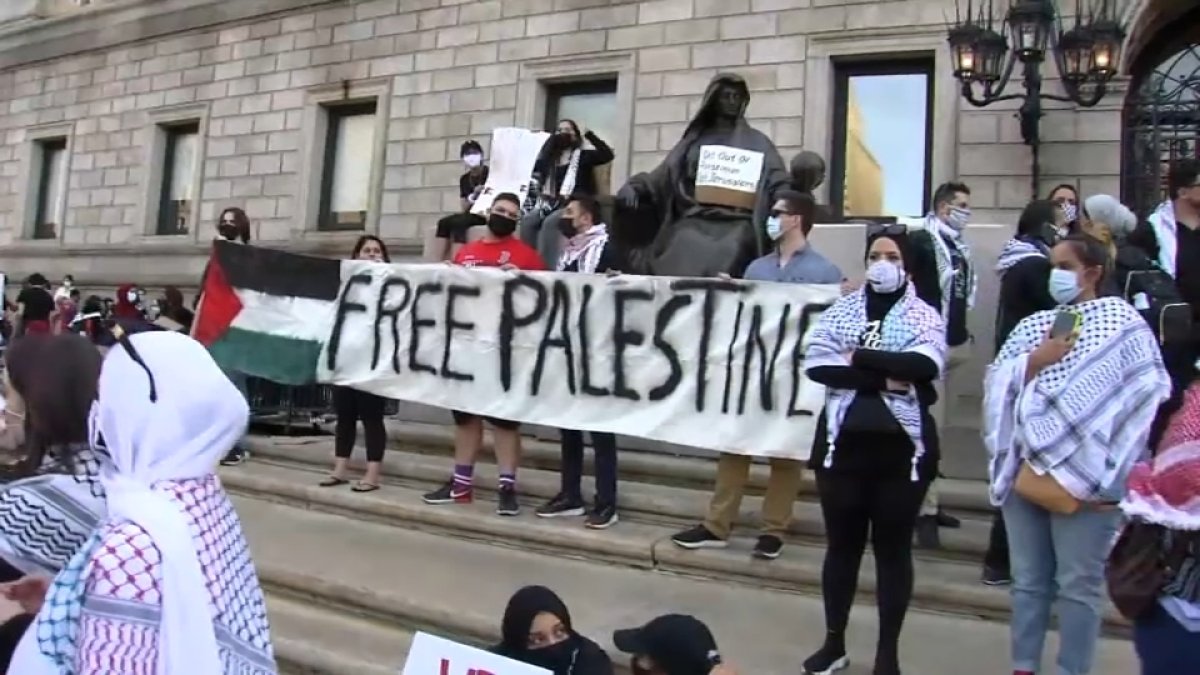 Free Palestine: Crowd Gathers in Boston to Condemn Israel – NBC Boston