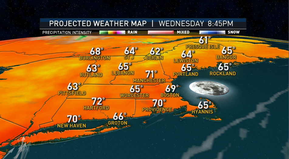 Strawberry Moon Near Full Tonight – NBC Boston