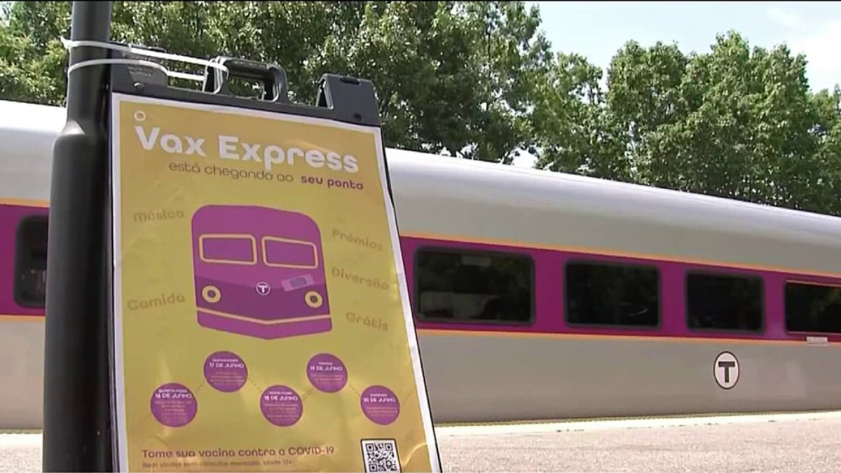 All Aboard: Vax Express Making Final Stop Sunday – NBC Boston