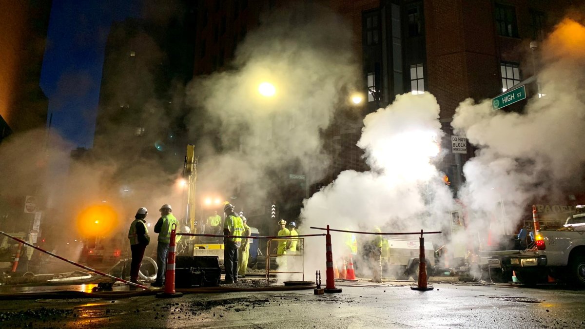 Boston Water Main Break Today: Crews Work to Repair Main in Financial ...