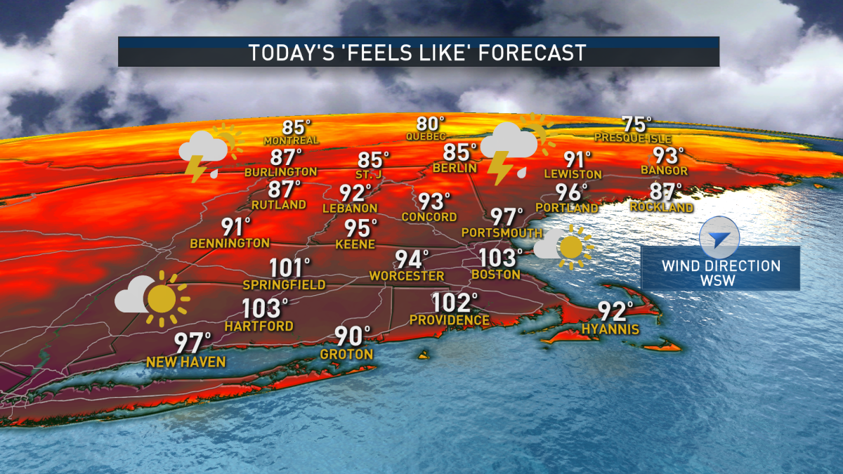 Severe Thunderstorm Watch: Series of Storms Set in on Final Day of Heat ...