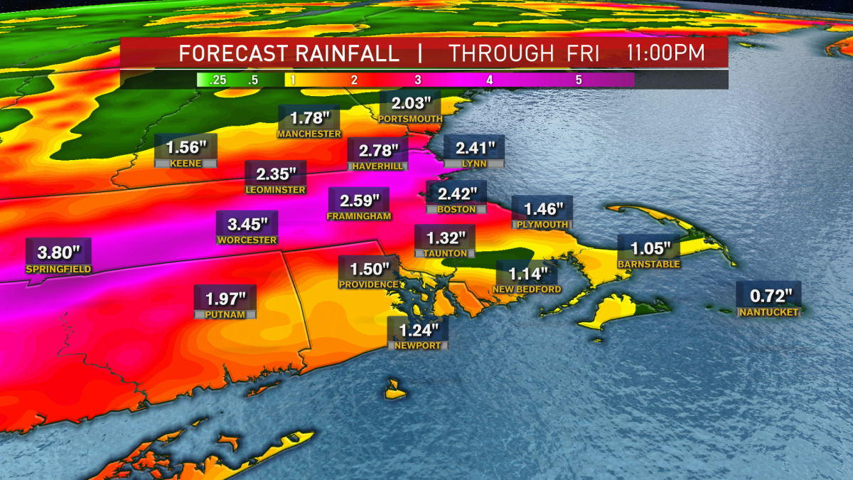 Heat Wave: Heat Breaks Thursday, Strong Storms Move in – NBC Boston