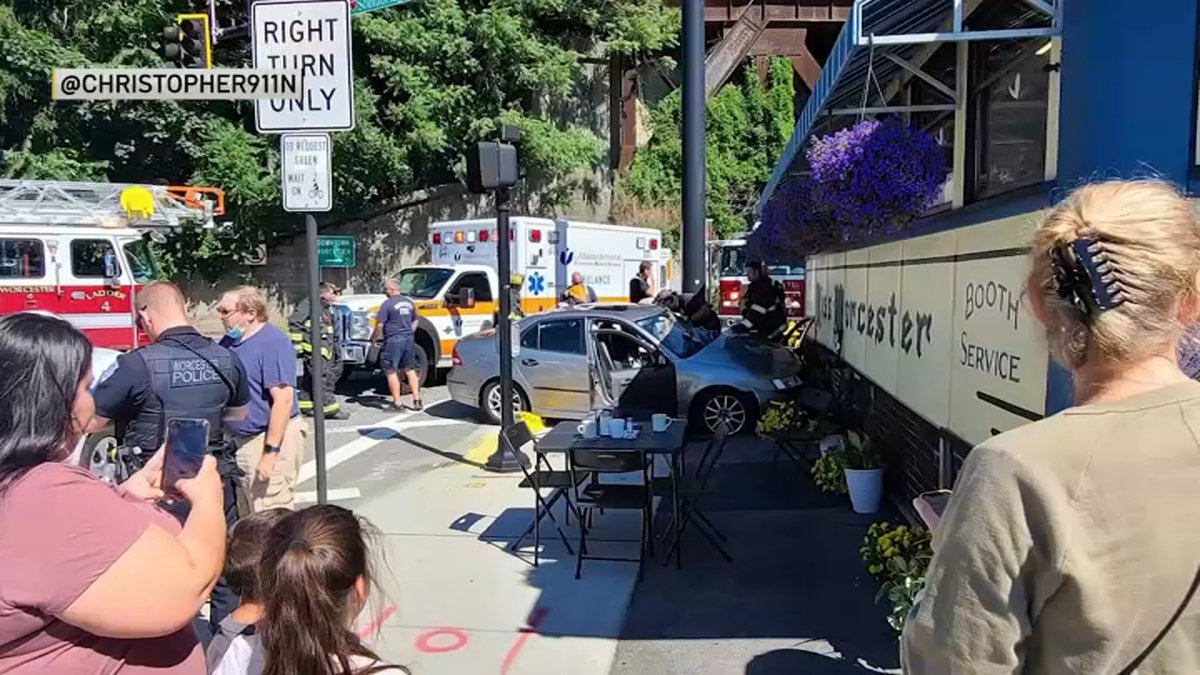 Car Crashes Into Miss Worcester Diner: ‘It Sounded Like an Explosion ...