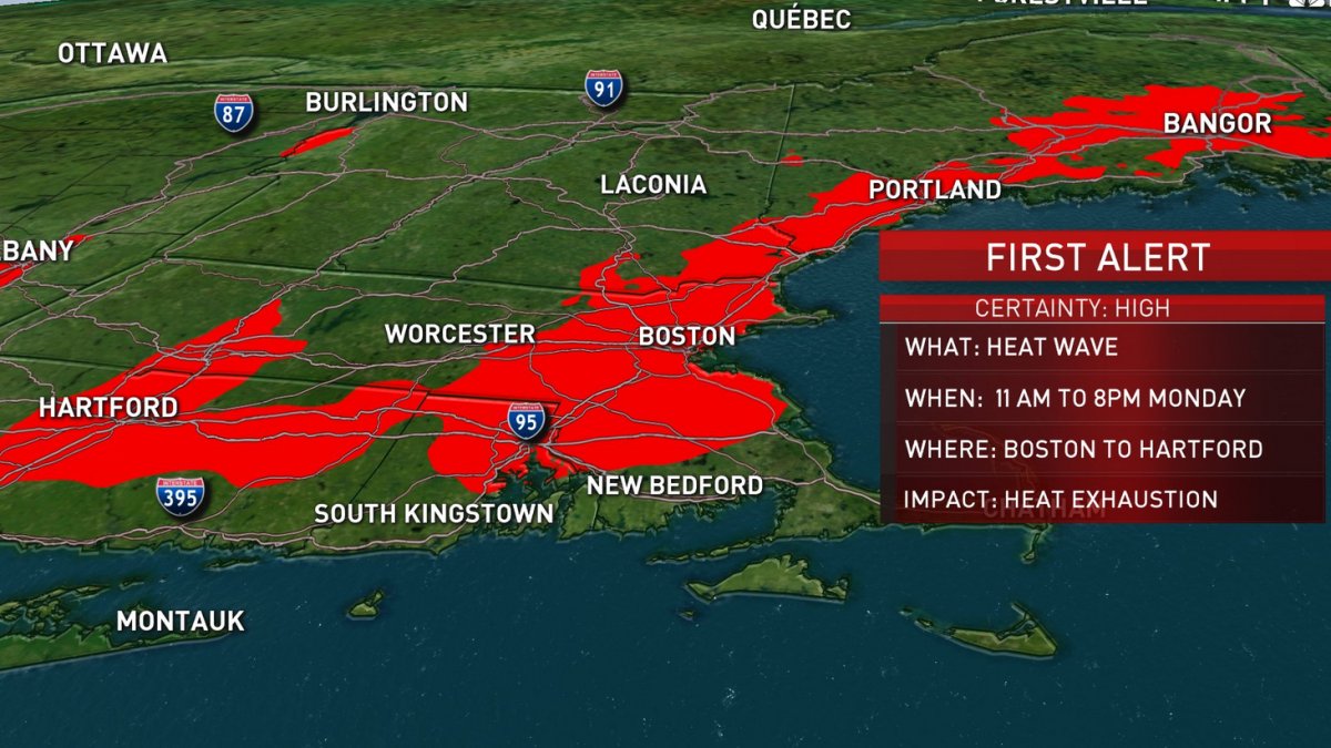 Heat Wave in Full Force Sunday – NBC Boston