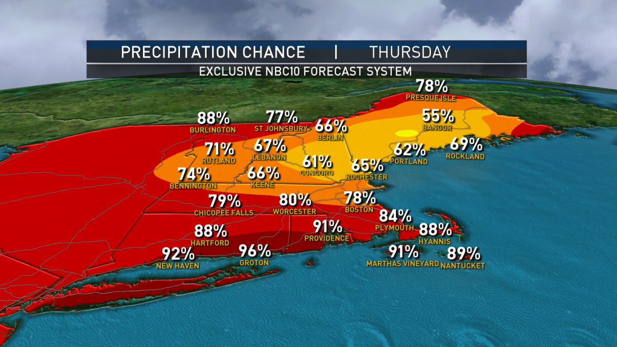 Thursday Weather Forecast in MA, New England – NBC Boston